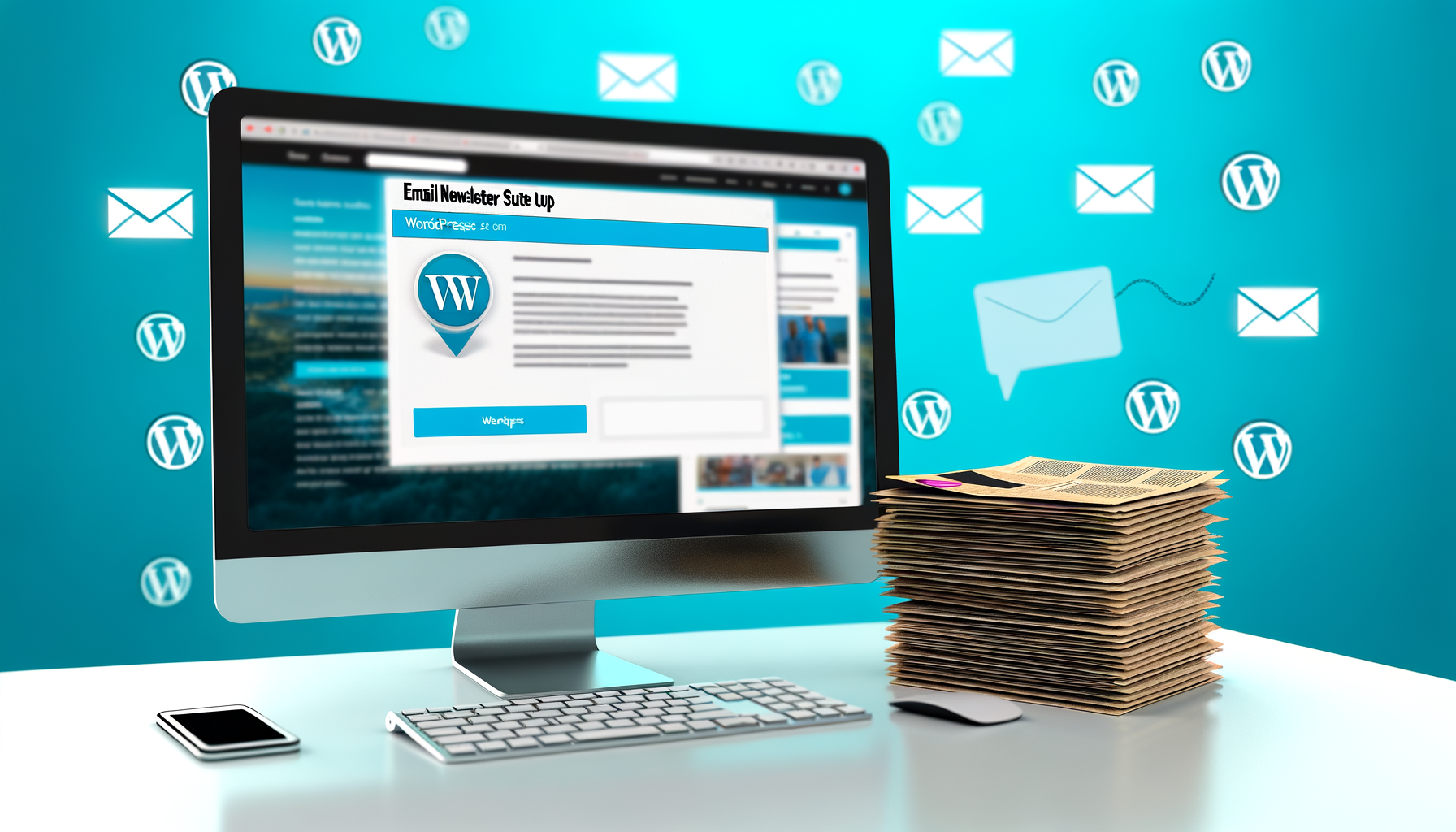 How do I set up an email newsletter on my WordPress site? | WPRobo